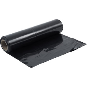 Fencer Wire 4 mil Black Plastic Sheeting Roll, Heavy-Duty Plastic Sheet, Multi-Purpose, 3' x 100 ...